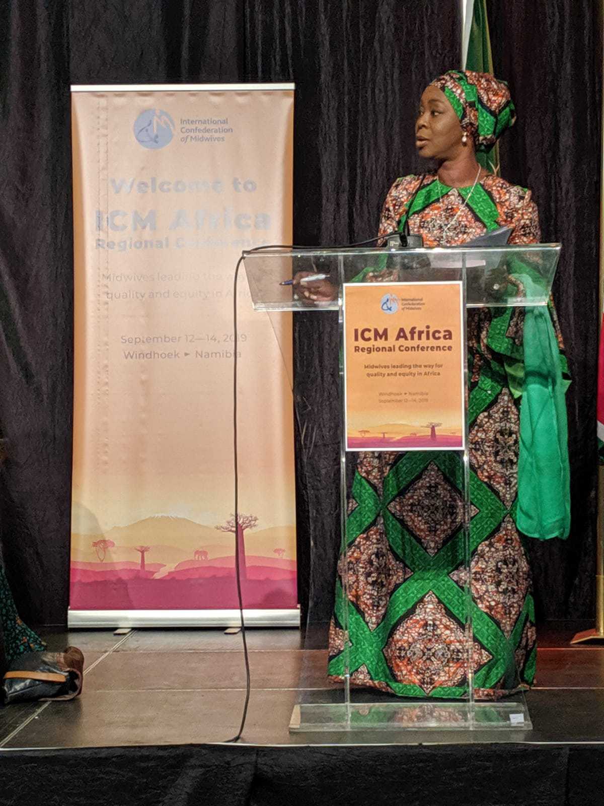 ICM Africa Regional Conference Opening Ceremony - Toyin Ojora Saraki