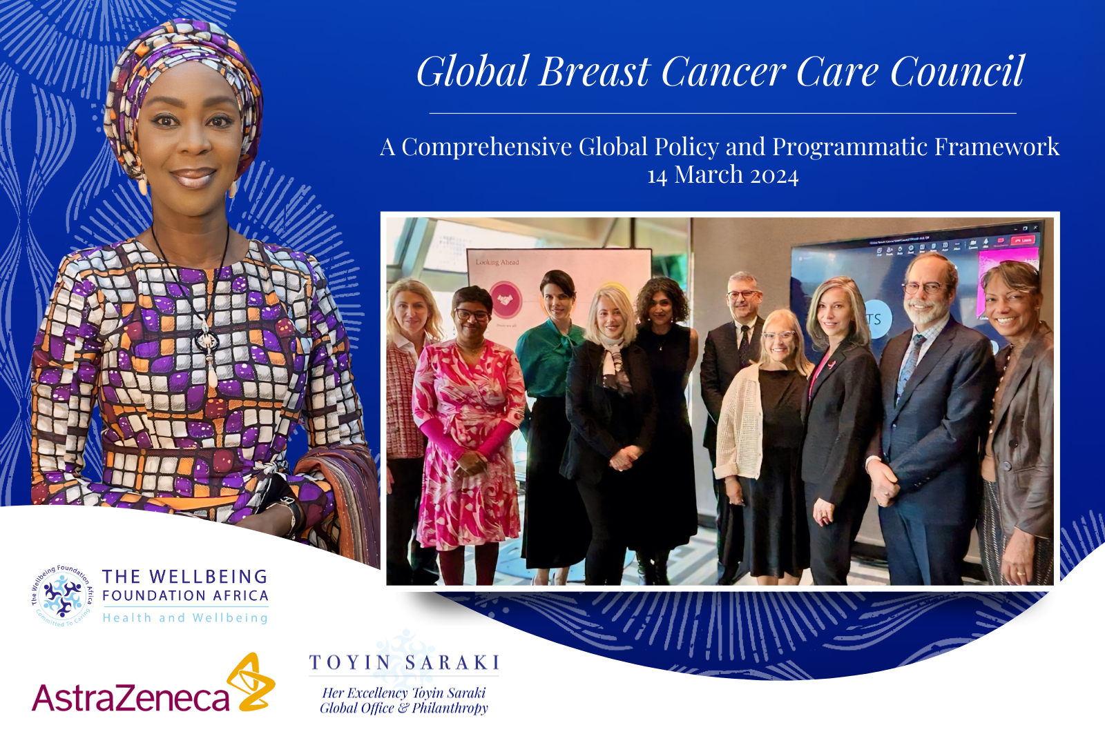 Her Excellency Toyin Saraki, Founder & President of the Wellbeing ...