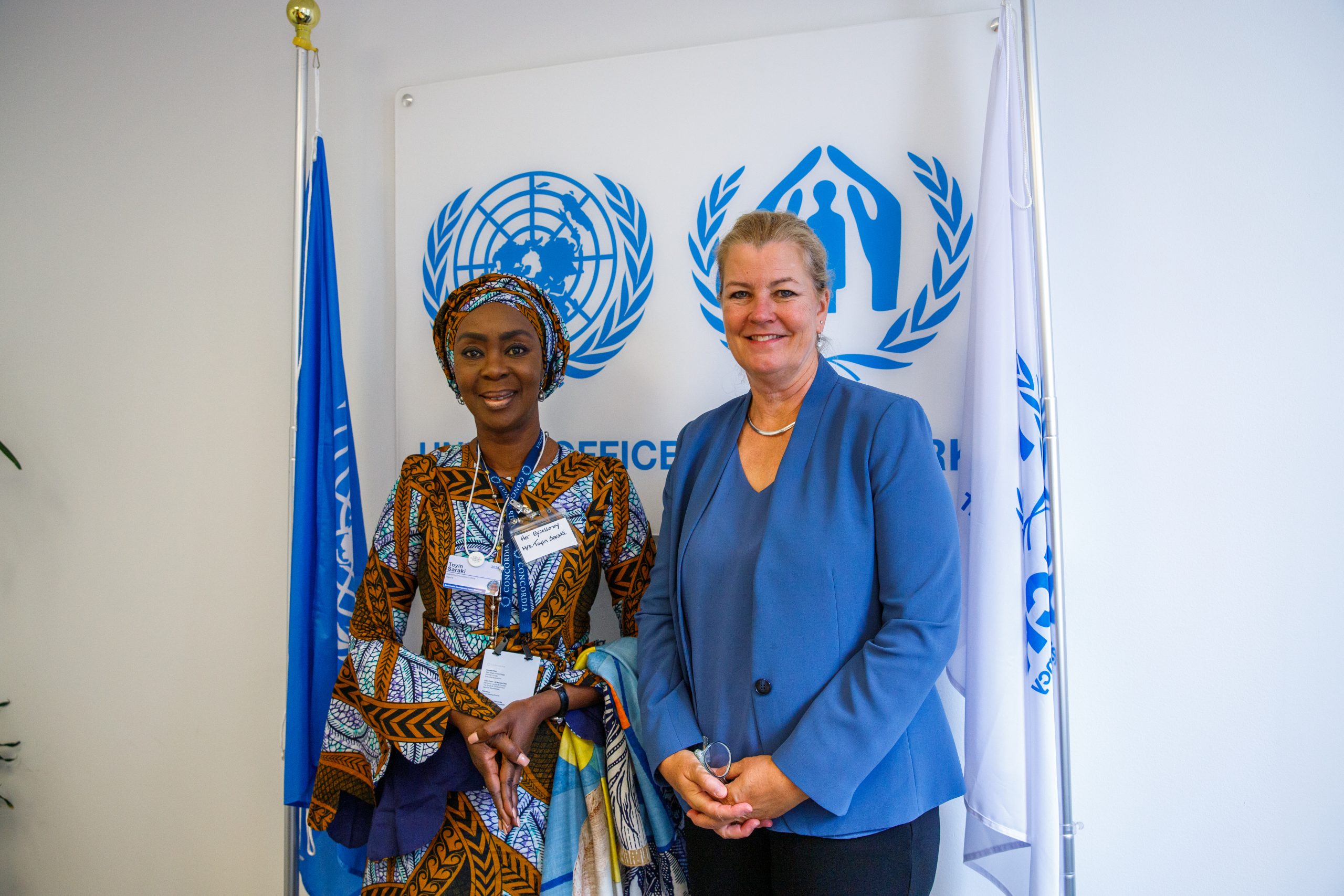 Honoured to meet with Ms Kelly T. Clements, United Nations Deputy High ...